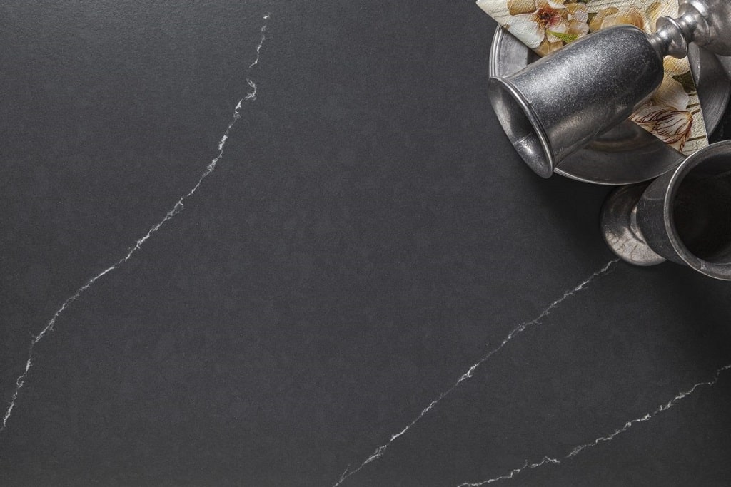 Black Quartz Worktops | Zenit | London